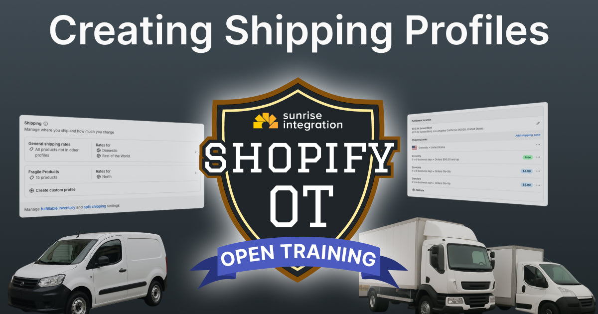 Shopify Shipping Profiles Basics - Shopify OT