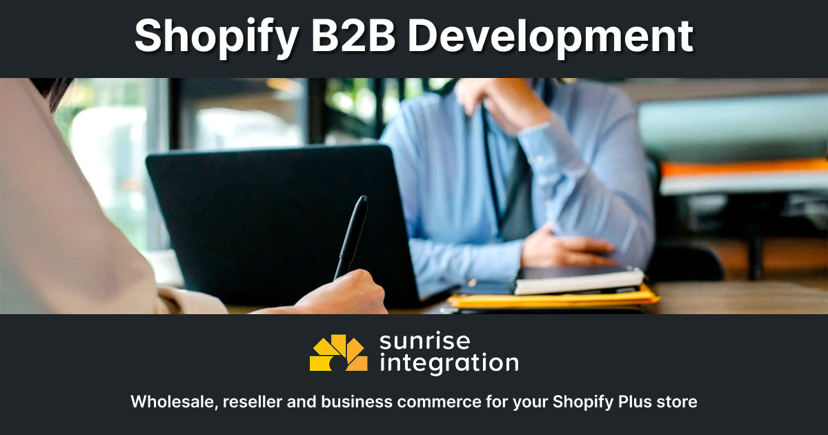 Shopify B2B Development and Services Agency